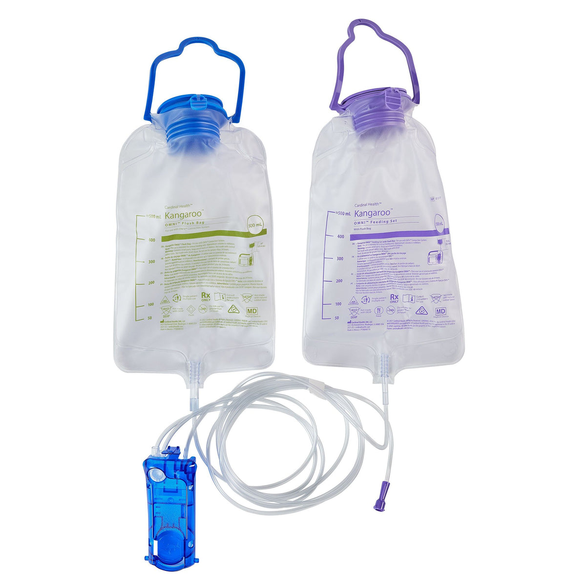 Kangaroo OMNI™ 500 mL Enteral Feeding Pump Bag - B5FF — Medical Supply ...