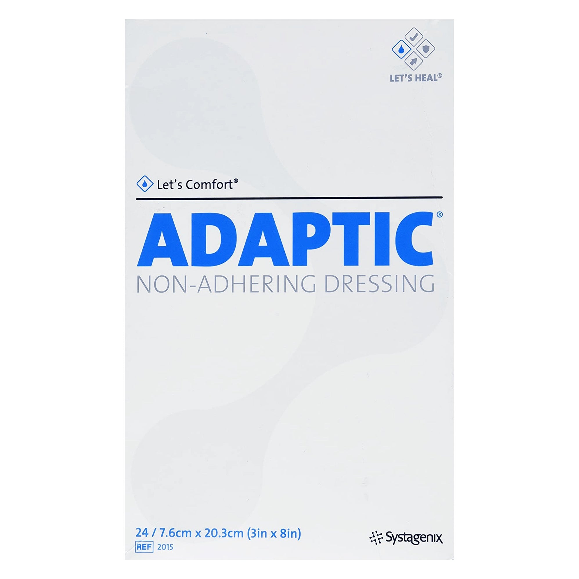 3M™ Adaptic™ Non Adherent Dressing 3" x 8" - 2015 — Medical Supply Surplus