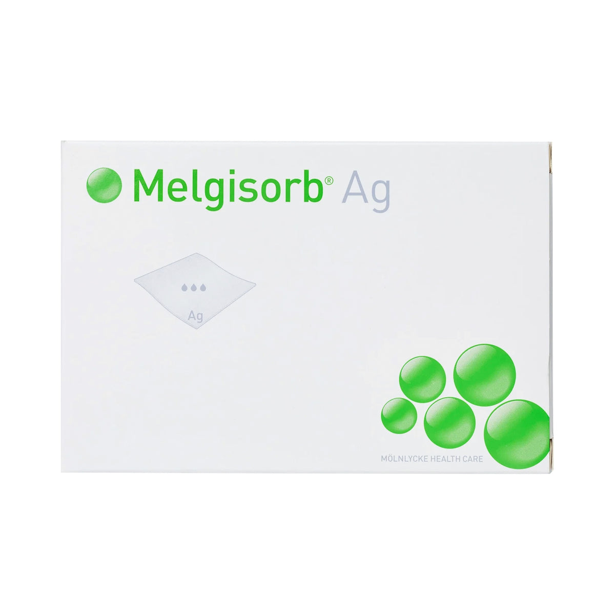 Melgisorb® Ag 1-1/5 X 18 Inch Calcium Alginate Dressing - 255600 ...