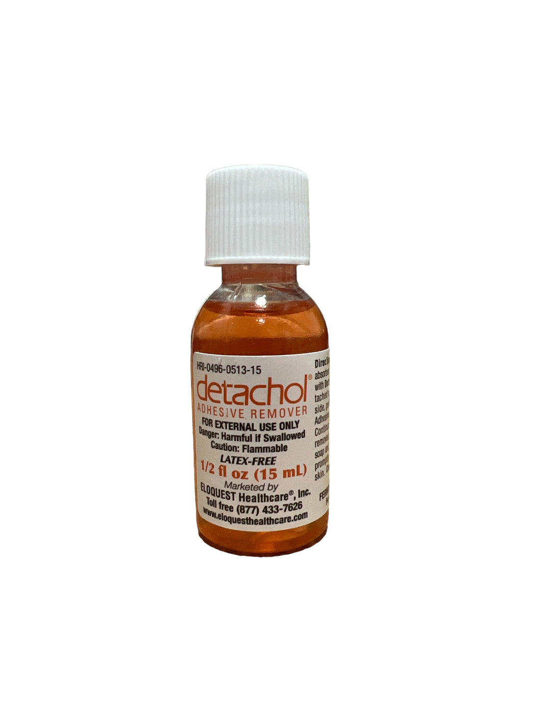 Detachol Adhesive Remover - 15ml Bottle — Medical Supply Surplus