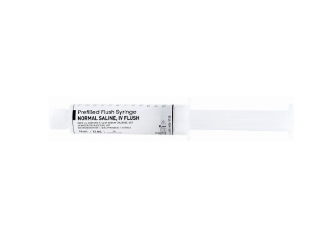 Med Stream® Prefilled Normal Saline IV Flush Syringe 10ml — Medical ...