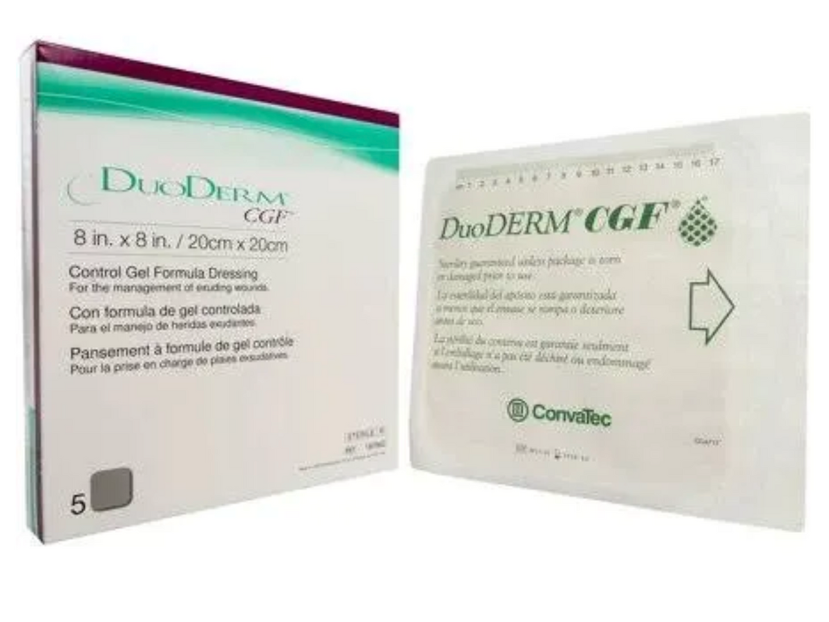 DuoDERM CGF Sterile Dressing 8" x 8" - 187662 — Medical Supply Surplus