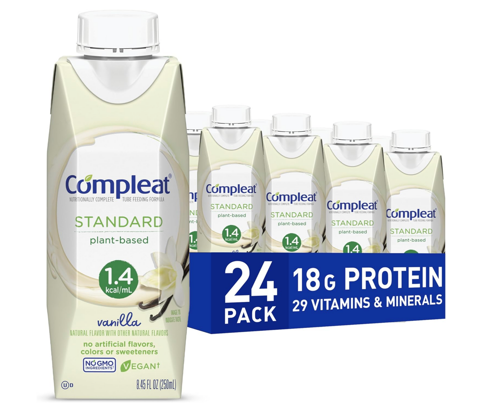 Compleat® Standard 1.4 Cal Oral Supplement 8oz - Case of 24 — Medical ...