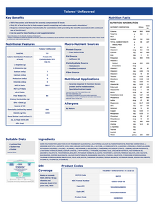 Tolerex® Unflavored Powder Oral Supplement - Box of 6 — Medical Supply ...