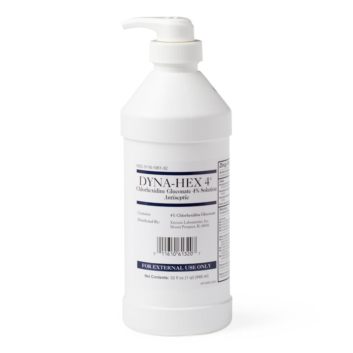Dyna-Hex 4% CHG Surgical Scrub - 32oz Bottle — Medical Supply Surplus
