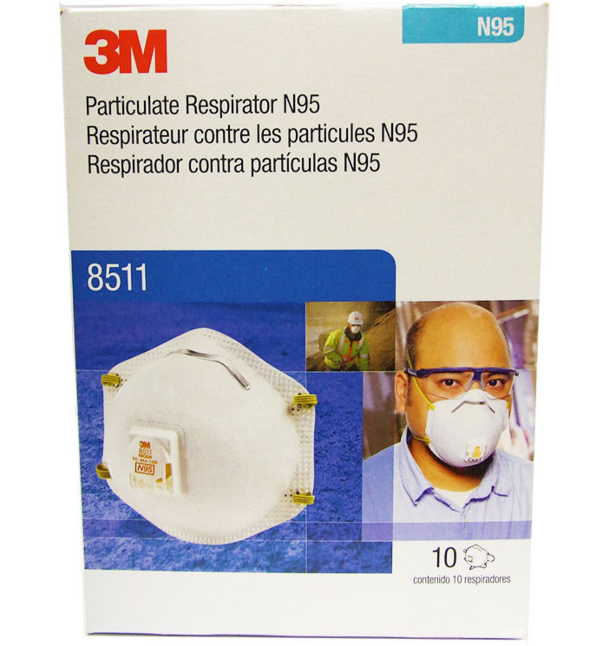 3M™ 8511 N95 Respirator Masks — Medical Supply Surplus