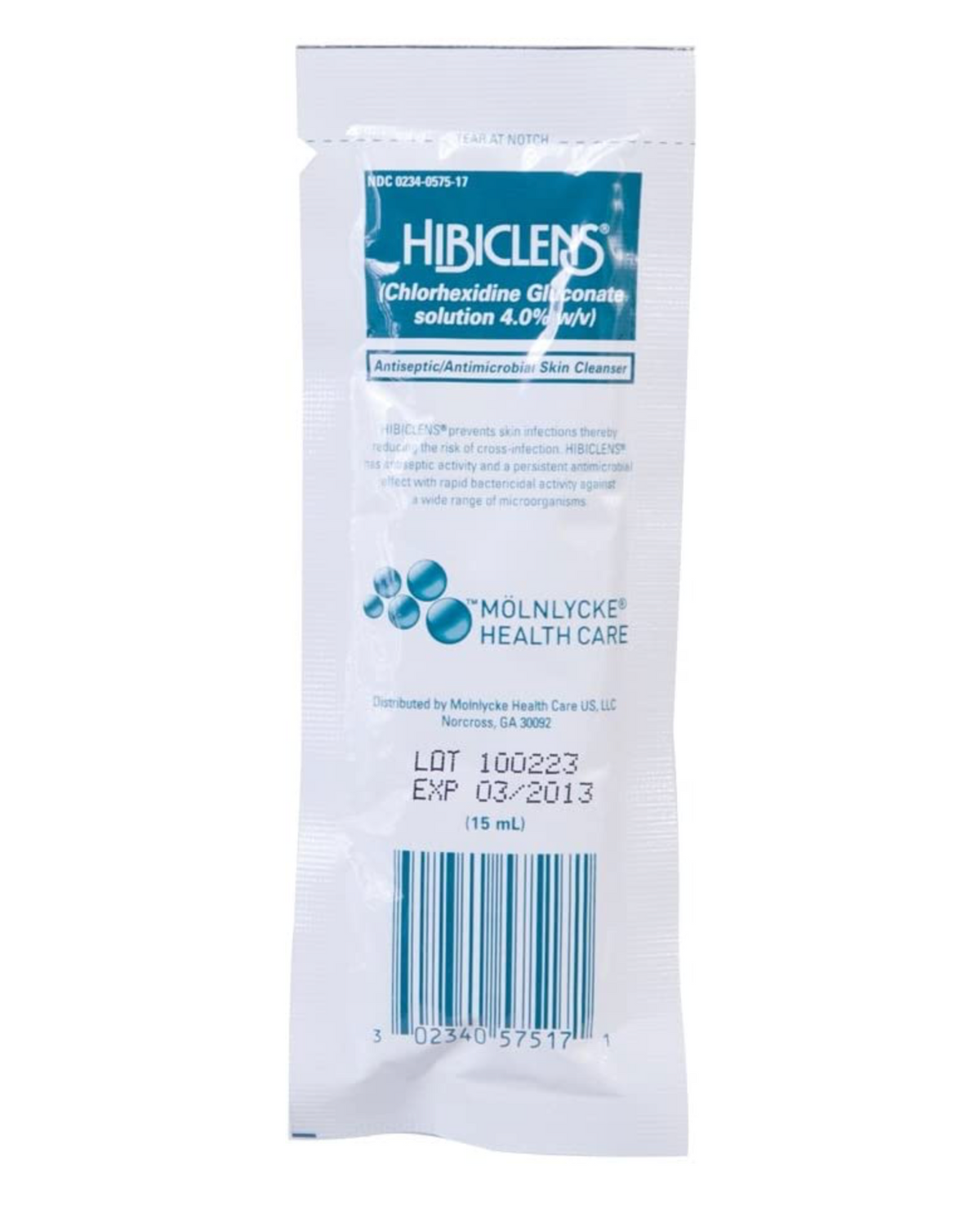 Hibiclens® 4% CHG 15ml Packets - Case of 400 — Medical Supply Surplus