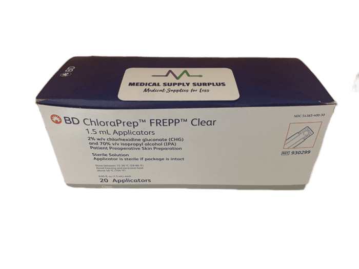 ChloraPrep® One-Step 1.5 mL Prep Solution FREPP® Applicator 2% / 70% S ...